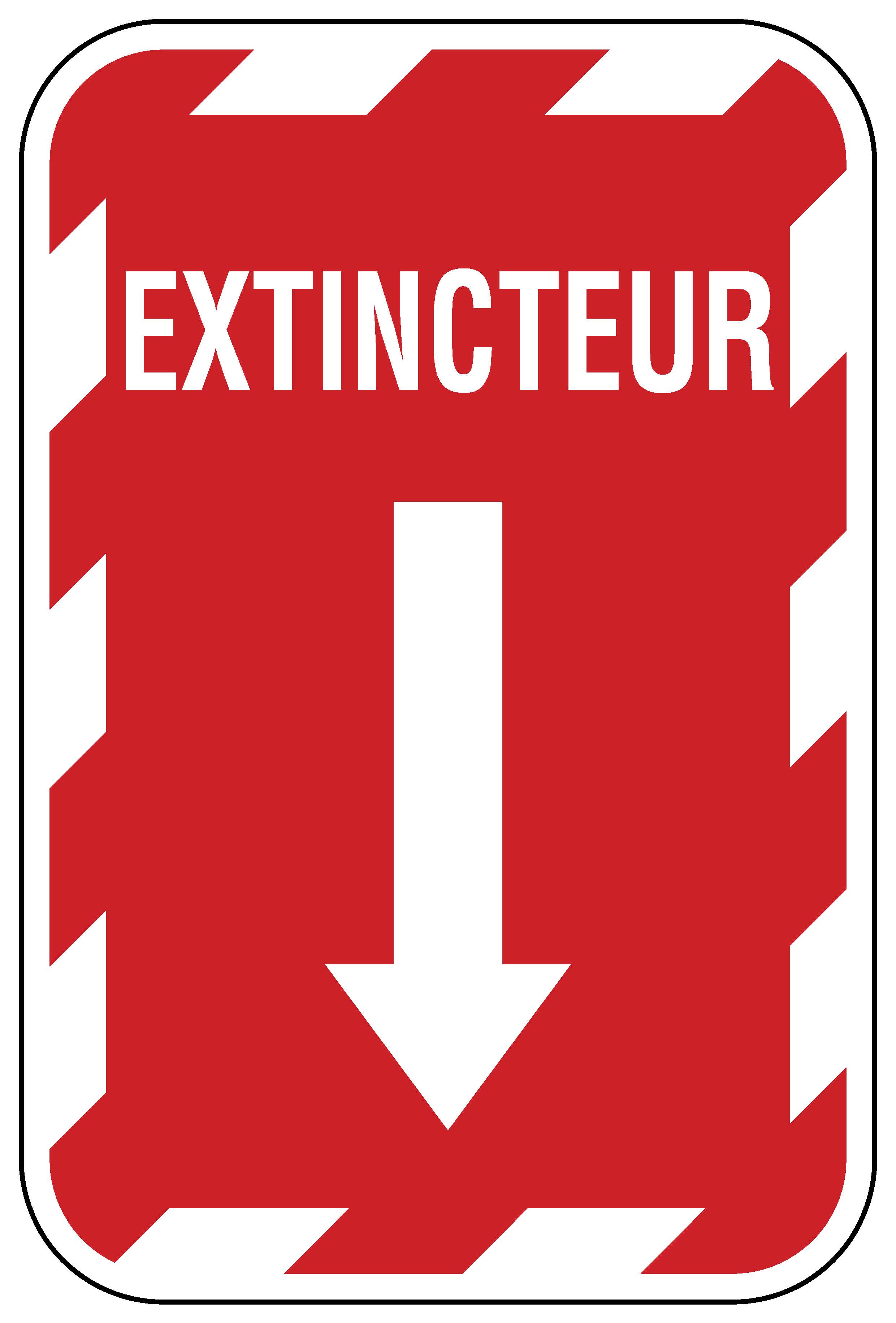 Panneaux NORME OSHA : Extincteur | Signel Services