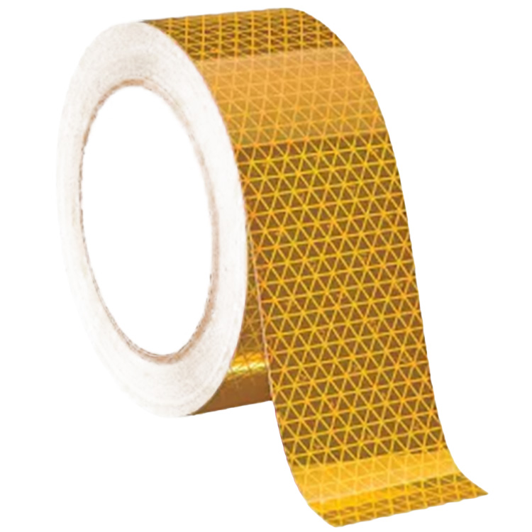 Ruban de signalisation diamant jaune, 6'' x 150', V98 Orafol | Signel ...
